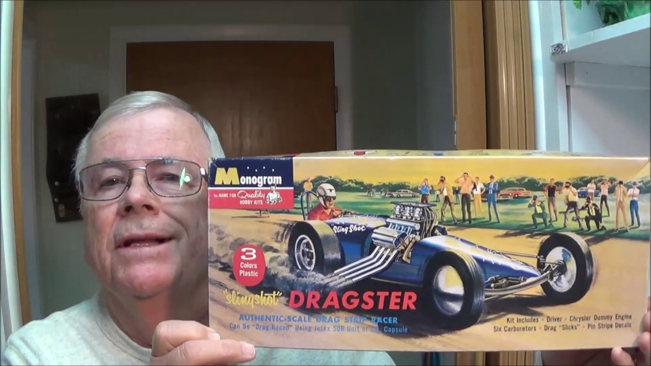 Monogram Slingshot Dragster Build - YouTube