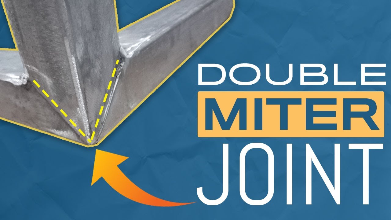 Double Miter Joint using Square Tube | Rom's Fabrication - YouTube