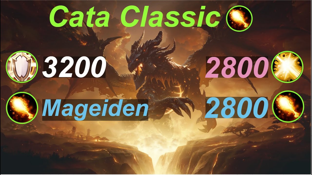 Cata Classic | DPriest FireMage vs HPala FireMage | Mageiden | S10 ...