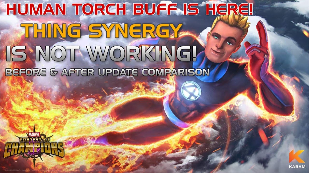 Human torch Buff is here (Thing Synergy Issue) Temperature Breakdown ...