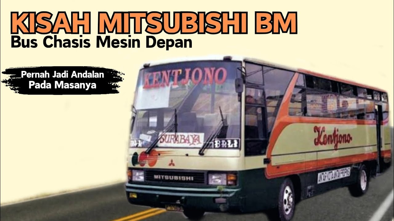 Saatnya Nostalgia Dengan Bus Mitsubishi BM Series, Pernah Jadi Andalan ...