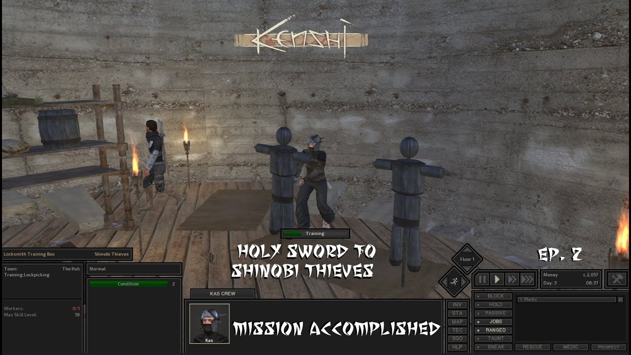 Kenshi - Holy Sword to Shinobi Thieves (Episode 2) - YouTube
