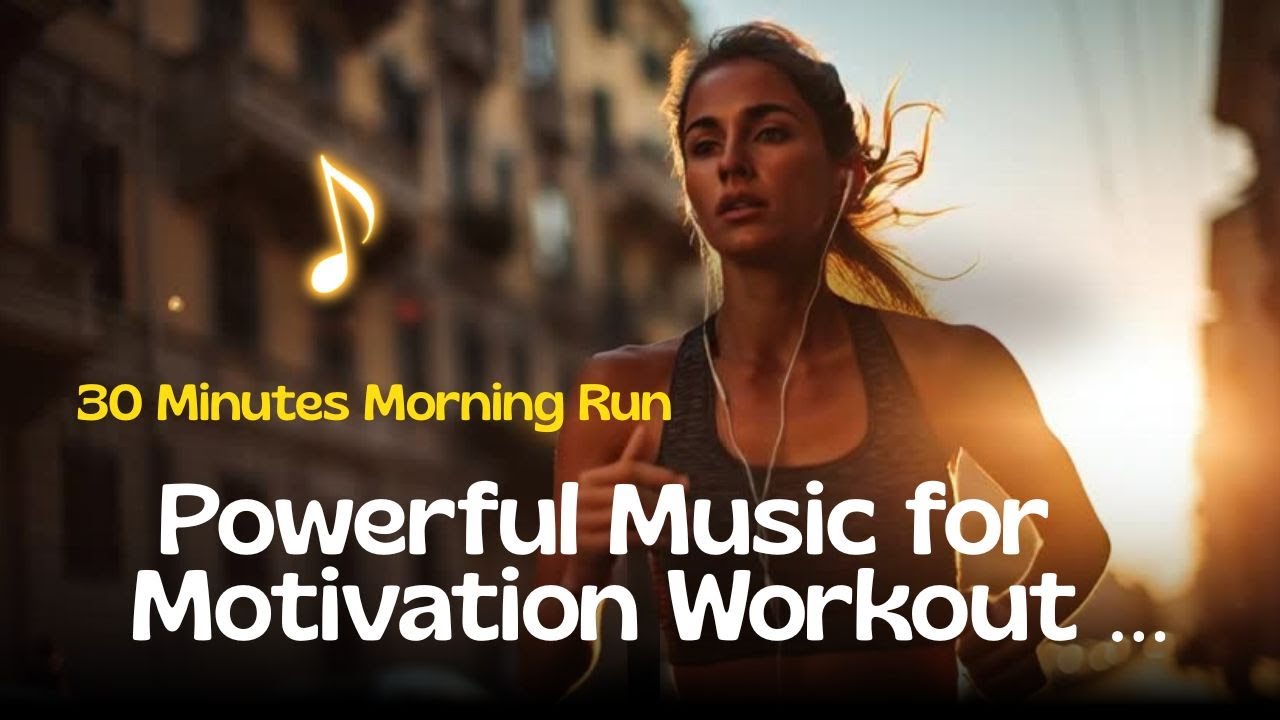 🏃‍♀️🔥 30 Minutes Morning Run Aesthetic 🎧⚡ Powerful Music for Motivation ...