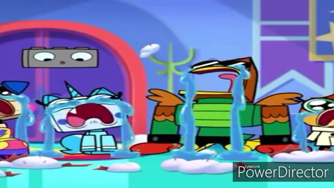 Unikitty, Puppycorn' D.Fox And Hawkodile Crying Un Battery Low - YouTube