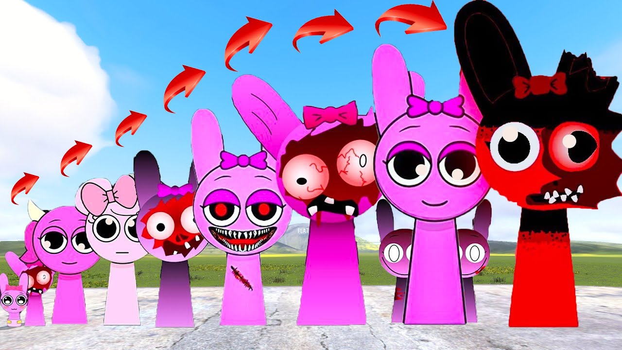 NEW UPDATE SPRUNKI PINKI HORROR FAMILY BATTLE INCREDIBOX VS SPRUNKI ...