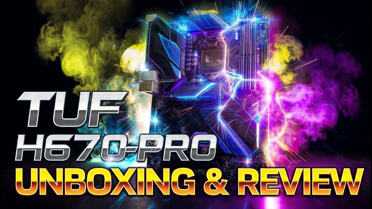 asus tuf gaming h670 pro wifi d4 unboxing and review #pc #trend #viral ...