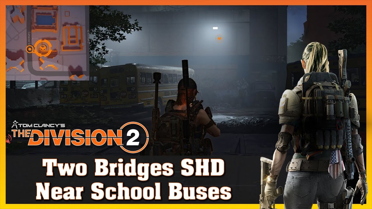 Two Bridges | SHD Tech Cache | Near School Buses |THE DIVISION 2 - YouTube
