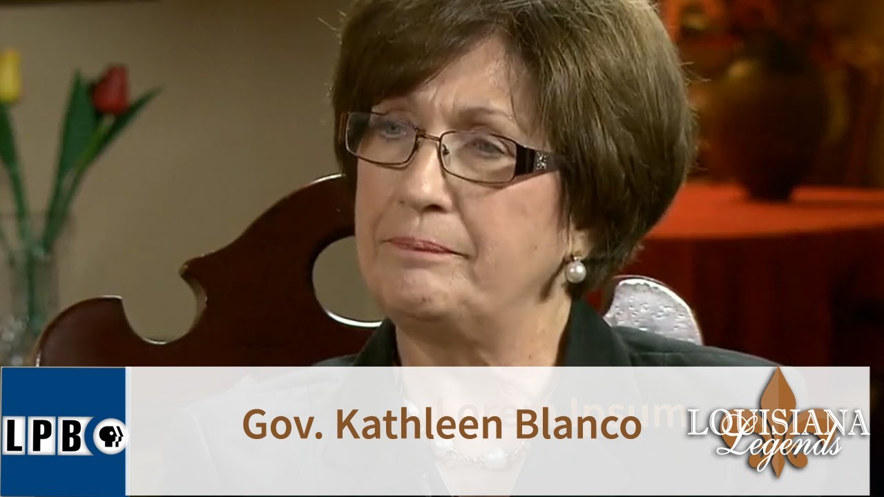Governor Kathleen Blanco | Louisiana Legends - YouTube