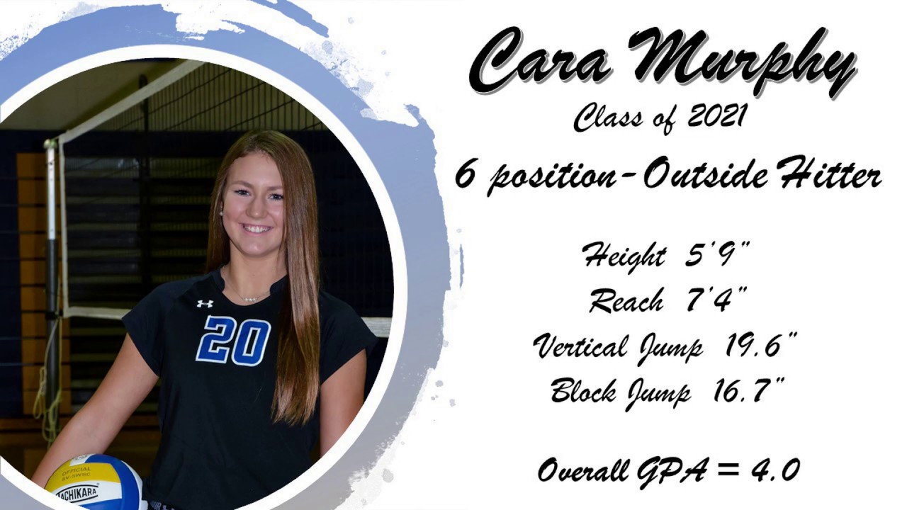 Cara Murphy Class of 2021 Volleyball Highlights - YouTube