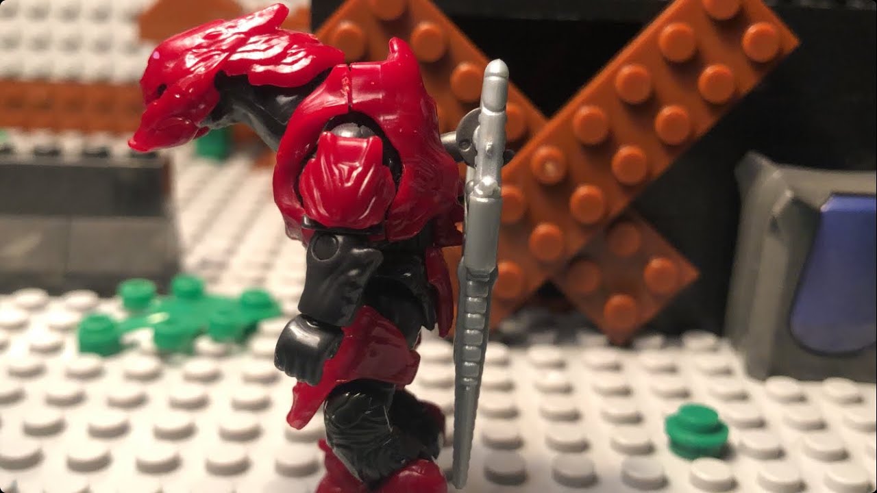 Elite Walk Cycle Test | Halo Mega Bloks Stop Motion - YouTube
