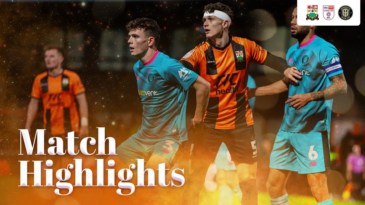 Match Highlights | Barnet FC 1-1 Harrogate Town - YouTube