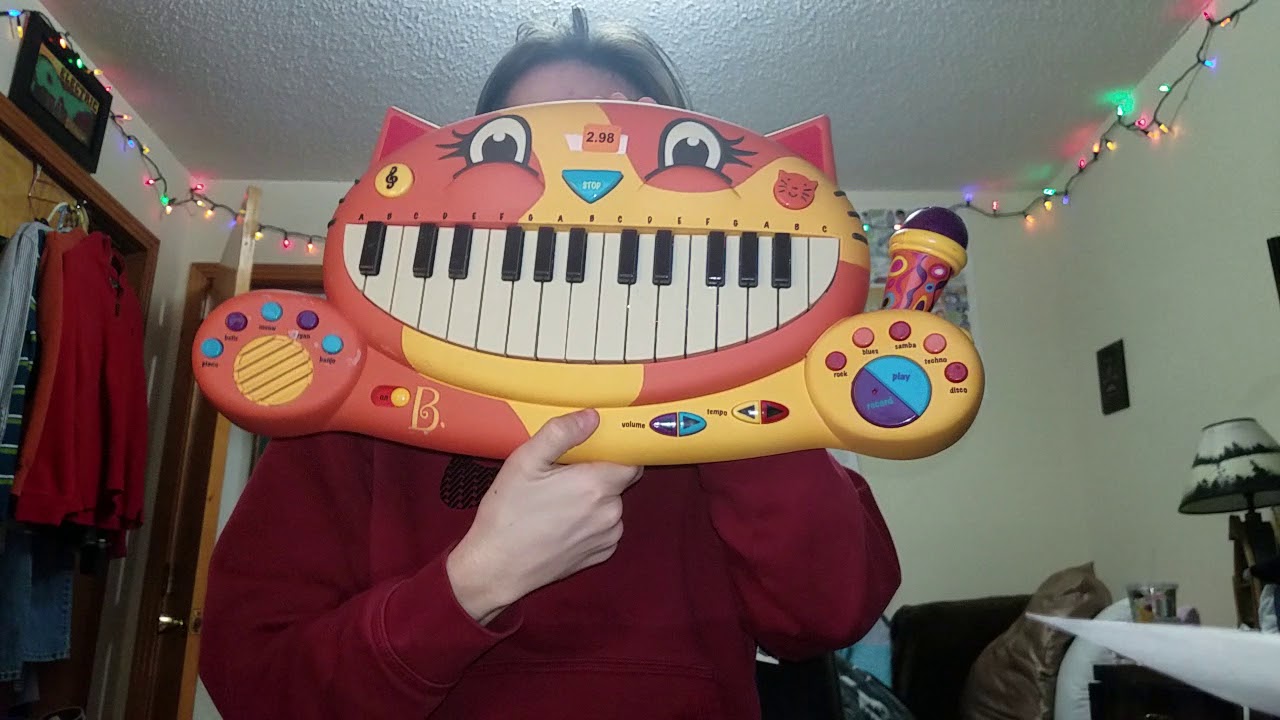 Demonstration of Toy Cat Keyboard - YouTube