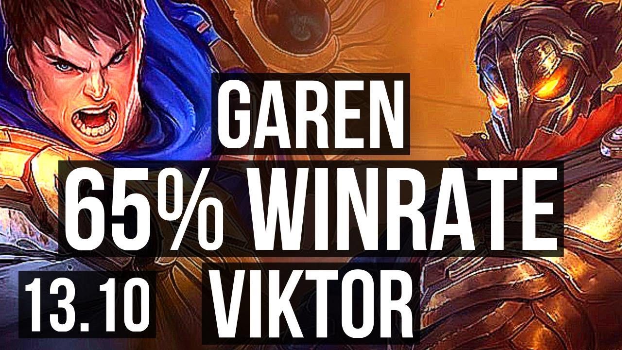 GAREN vs VIKTOR (MID) | 65% winrate, 6/1/1, Dominating | KR Master | 13 ...