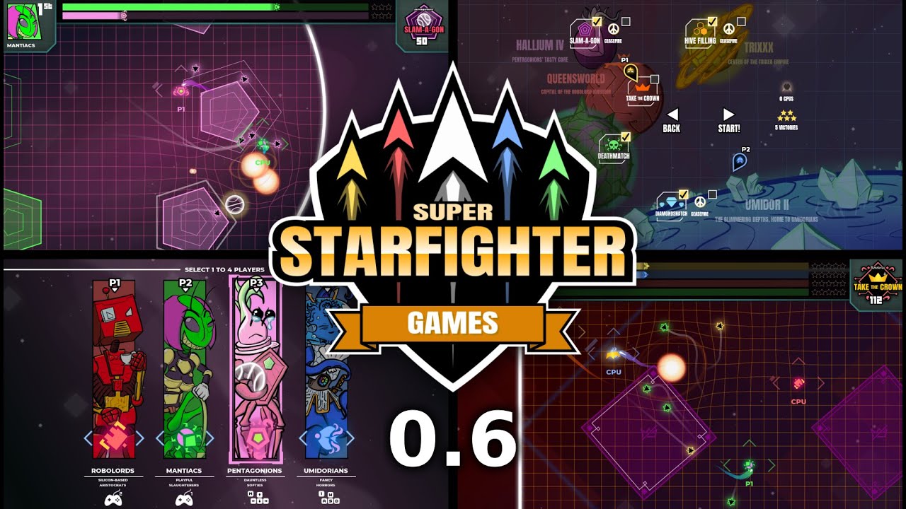 SuperStarfighter v0.6 - Trailer - YouTube