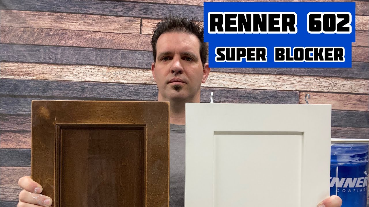 Block Dye and tannin bleed with Renner 602 2K poly primer Super Blocker ...