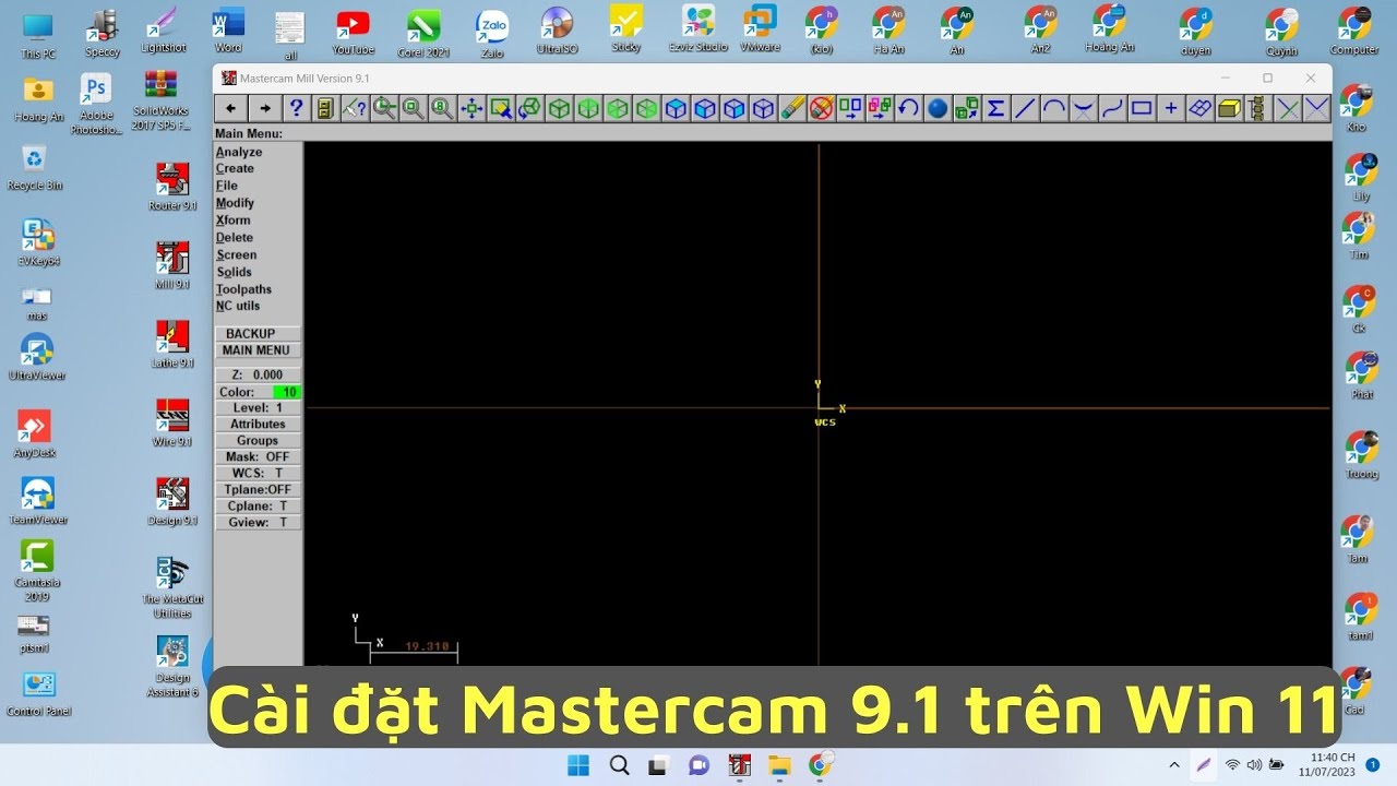 Cài đặt Mastercam 9.1 - YouTube