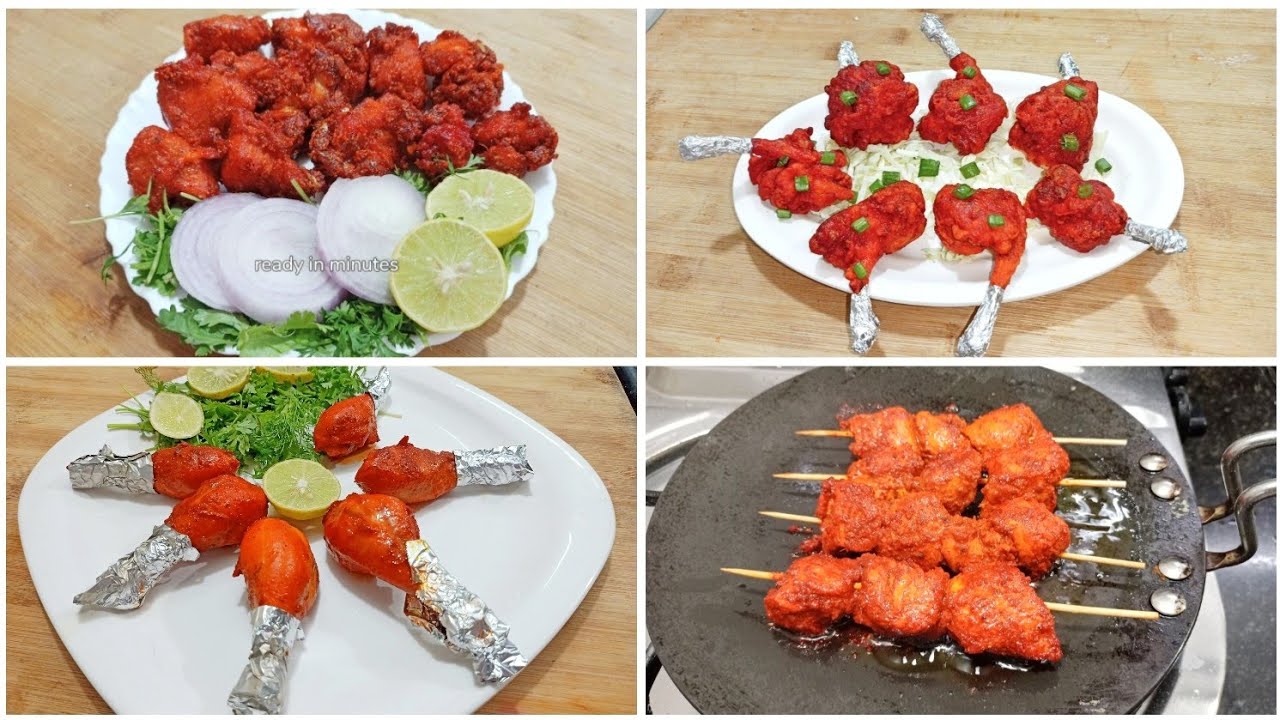 4 RED CHICKEN RECIPES - YouTube