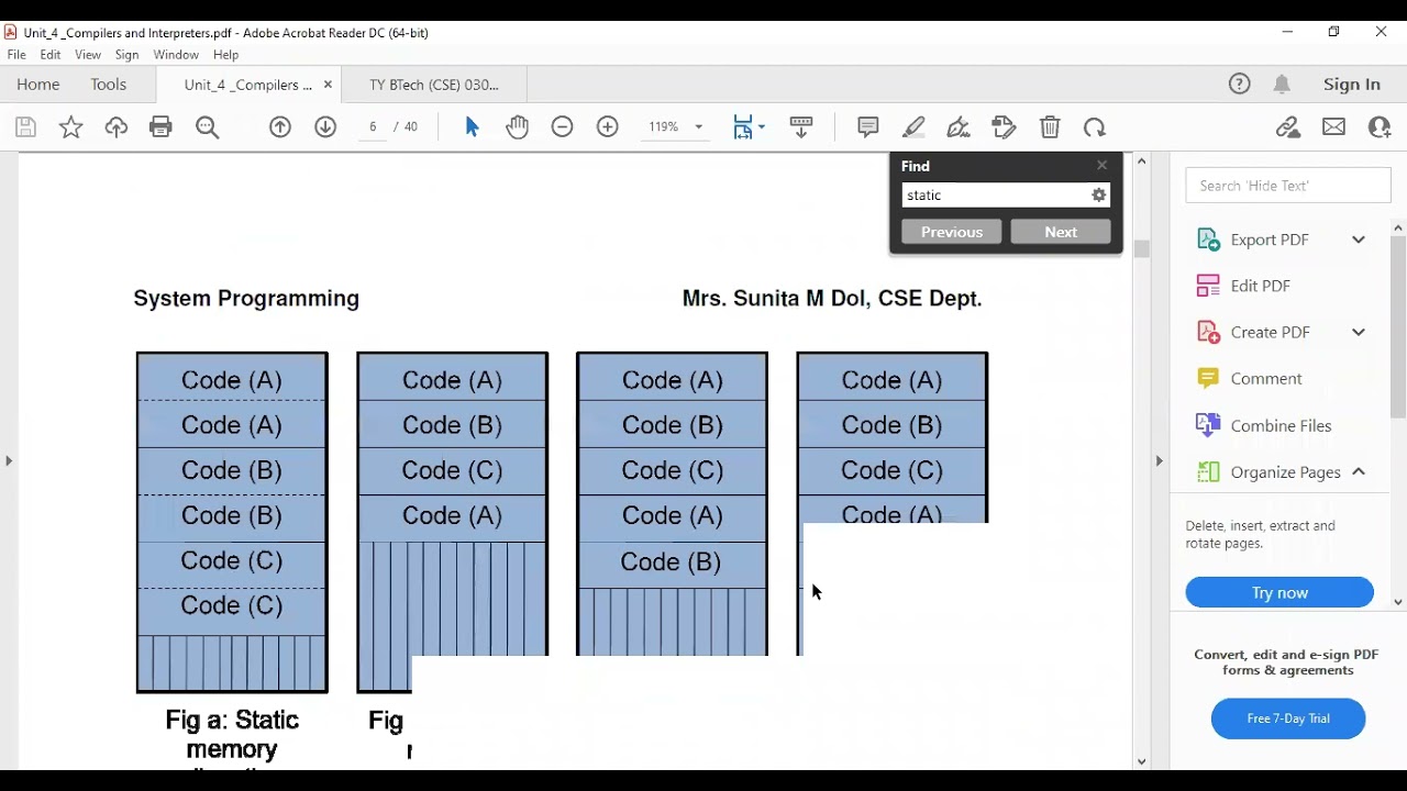 Static And Dynamic Memory Allocation Youtube