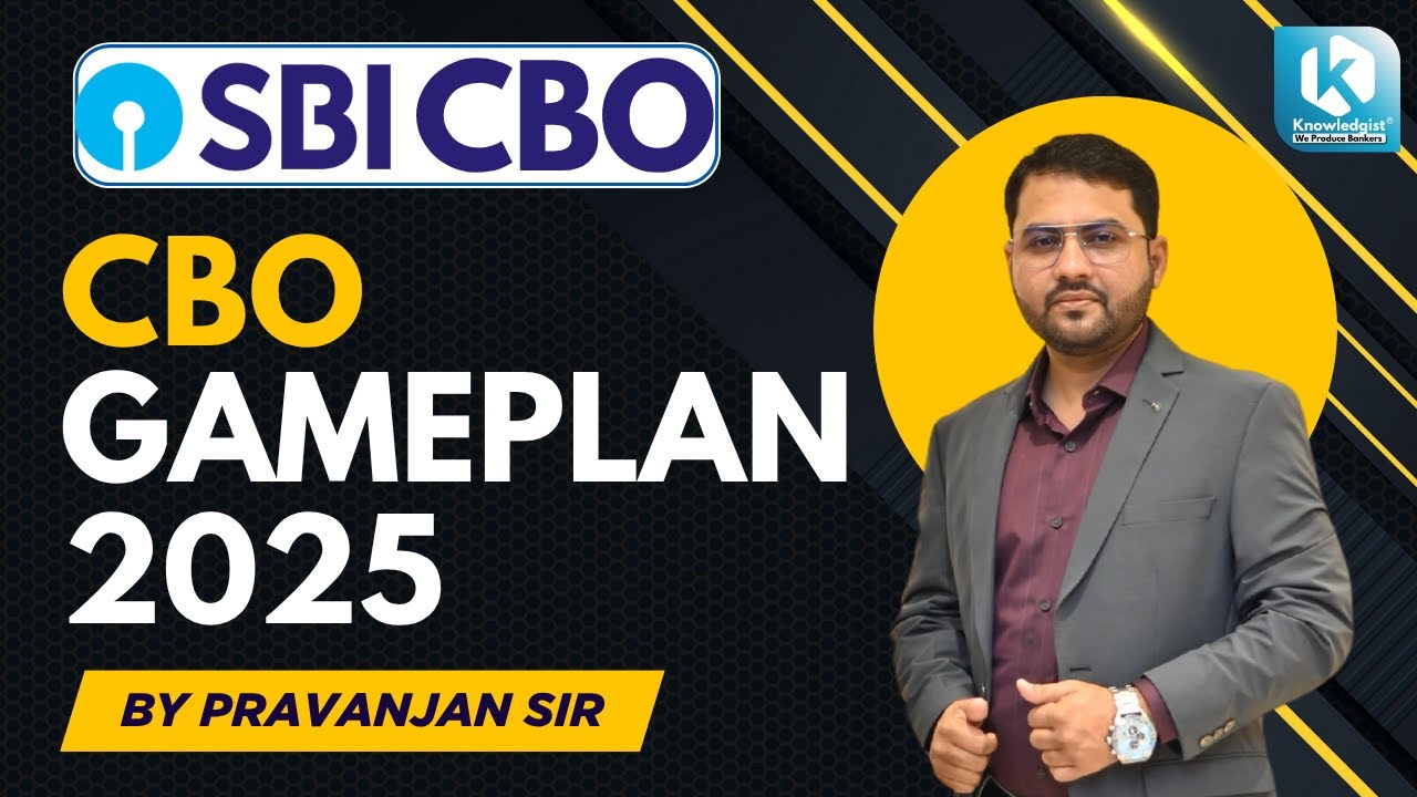 SBI CBO 2025 🔥 Pravanjan Sir Spills The Beans on Preparation Secrets ...