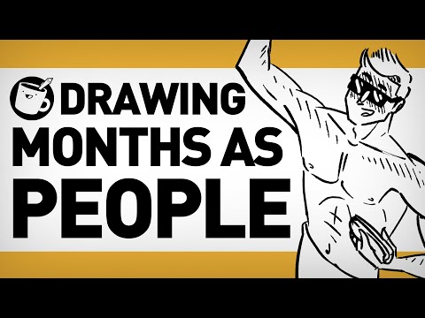 Artists Draw Months As People | Drawfee | Know Your Meme