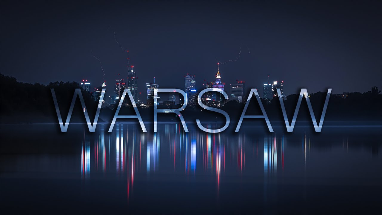 WARSAW | POLAND | WARSZAWA | TIMELAPSE VIDEO | 4K UHD NIGHT AND DAY ...