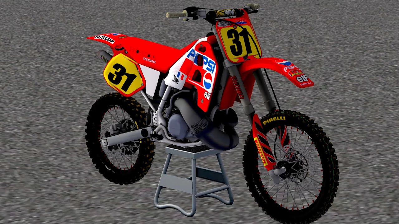 500 CR OLD SCHOOL MX BIKES - YouTube