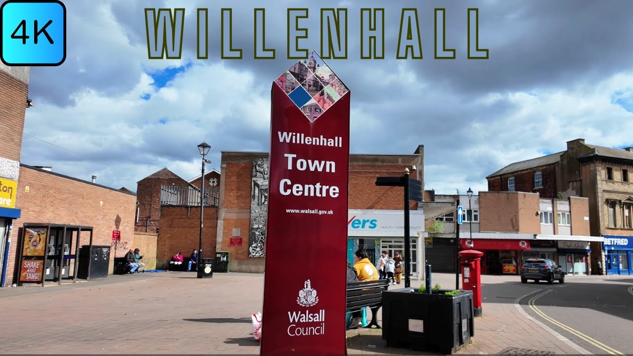 Willenhall Walking Tour: (West Midlands, UK) April 2024 - YouTube