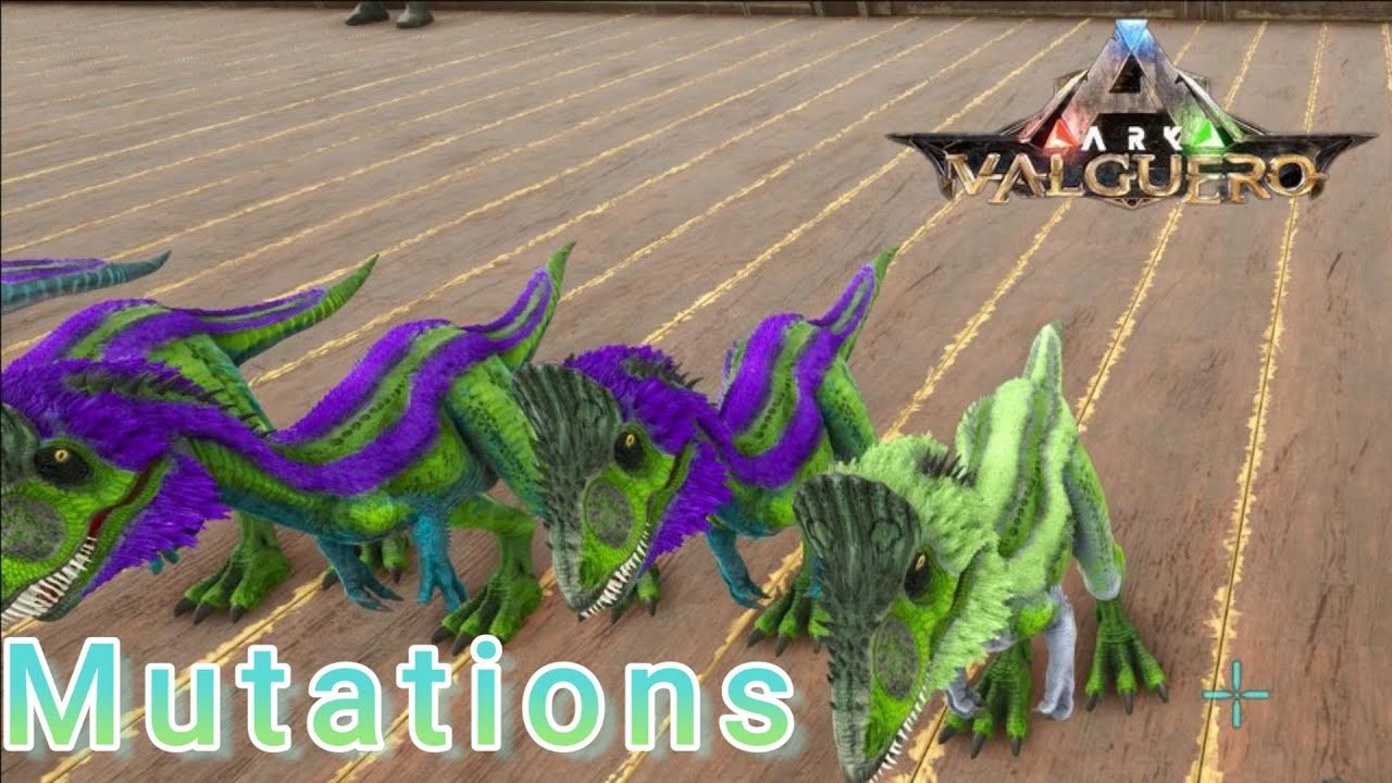 Mutating Crylophosaurus [Valguero EP4] Ark Survival Evolved - YouTube