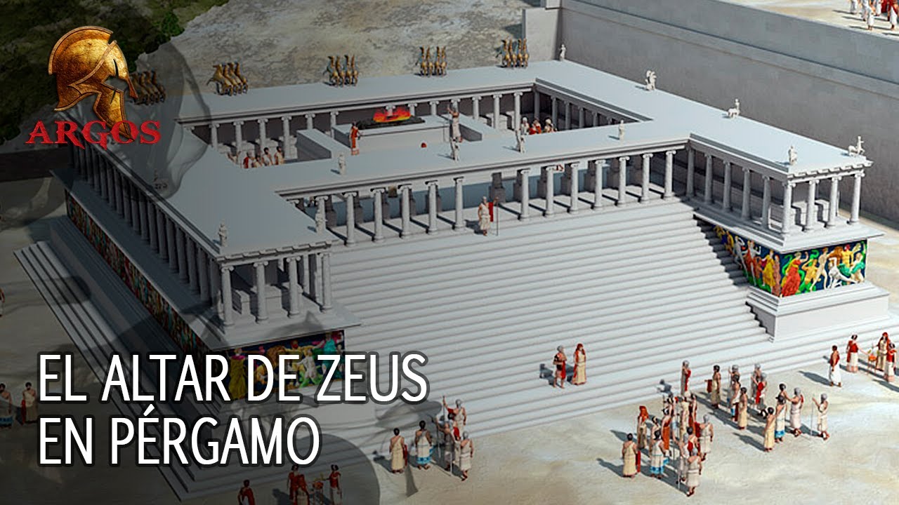 Altar Of Zeus From Pergamon