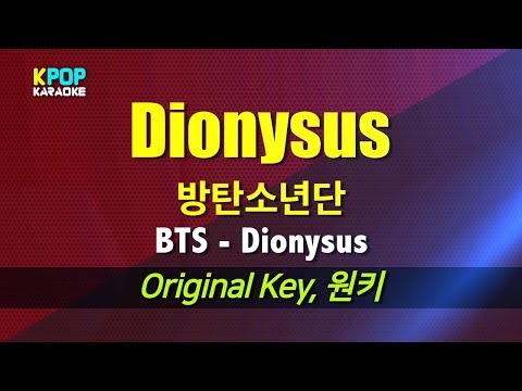 방탄소년단(BTS) - Dionysus / LaLa Karaoke 노래방 Kpop