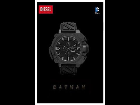 นาฬิกาแบทแมน Batman DIESEL The Dark KnightT Rises Watch - YouTube