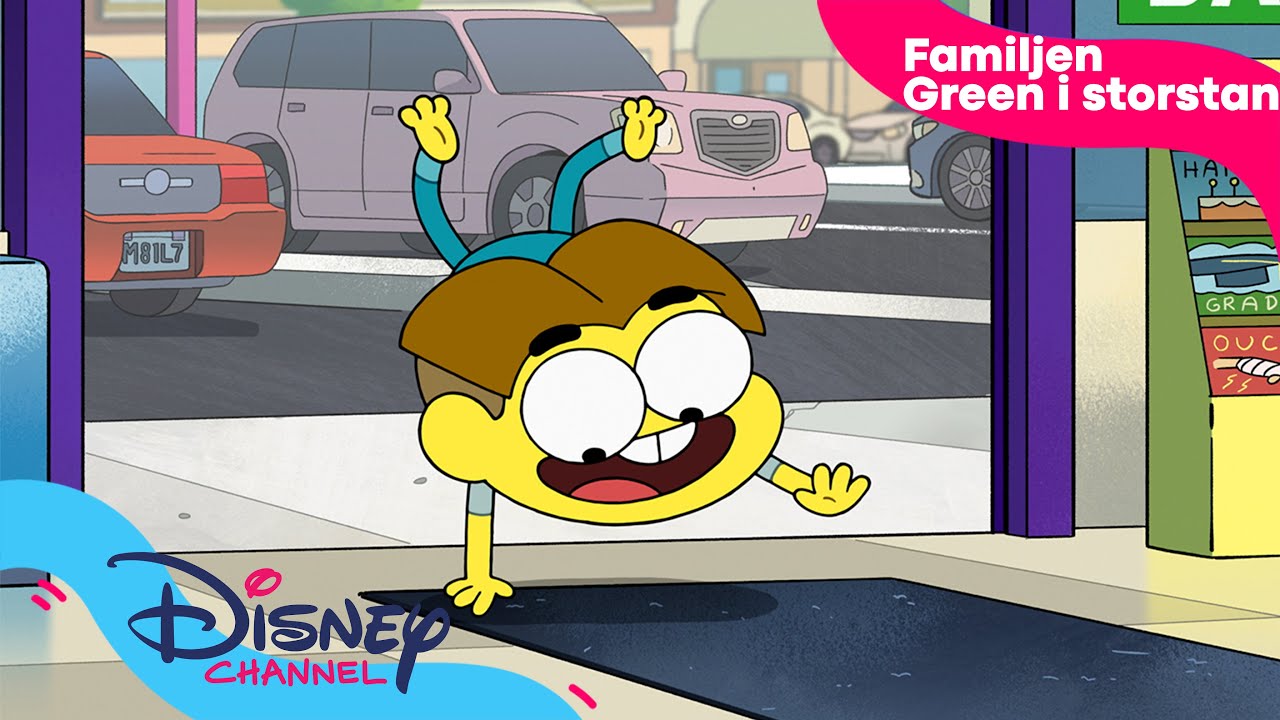 Inga skor, ingen service | Familjen Green i Storstan | Disney Channel ...