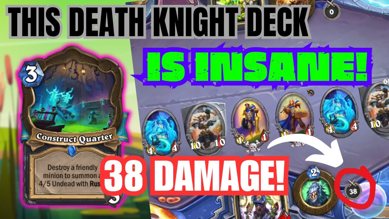 This Death Knight Deck Is Insane! The New Meta Deck! - YouTube