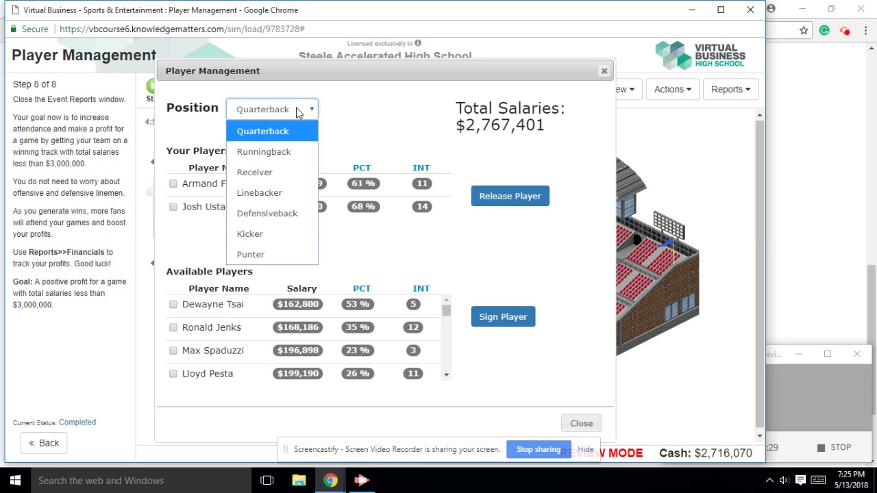 Player management - YouTube