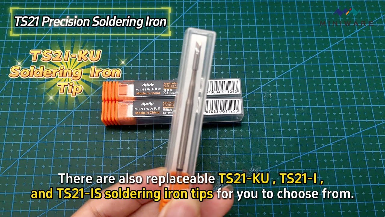 TS21 Precision Soldering Iron Unboxing: What's Inside the Package ...