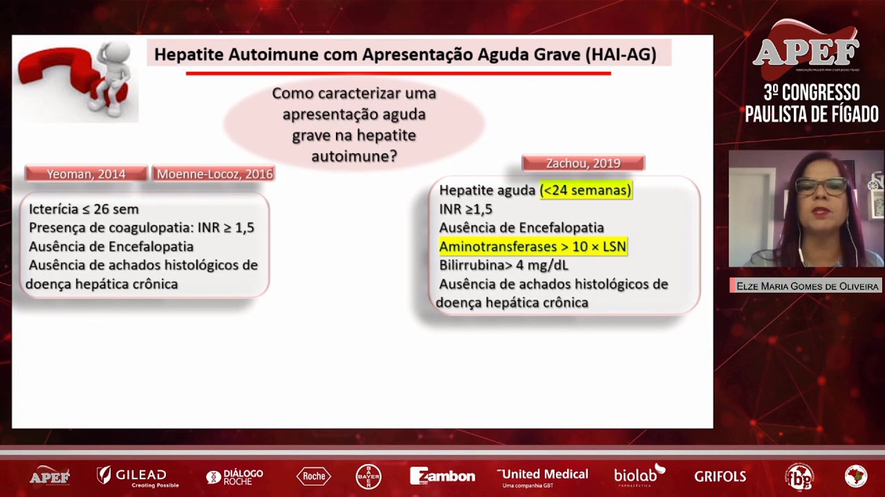 Hepatite autoimune com apresentação aguda grave - YouTube