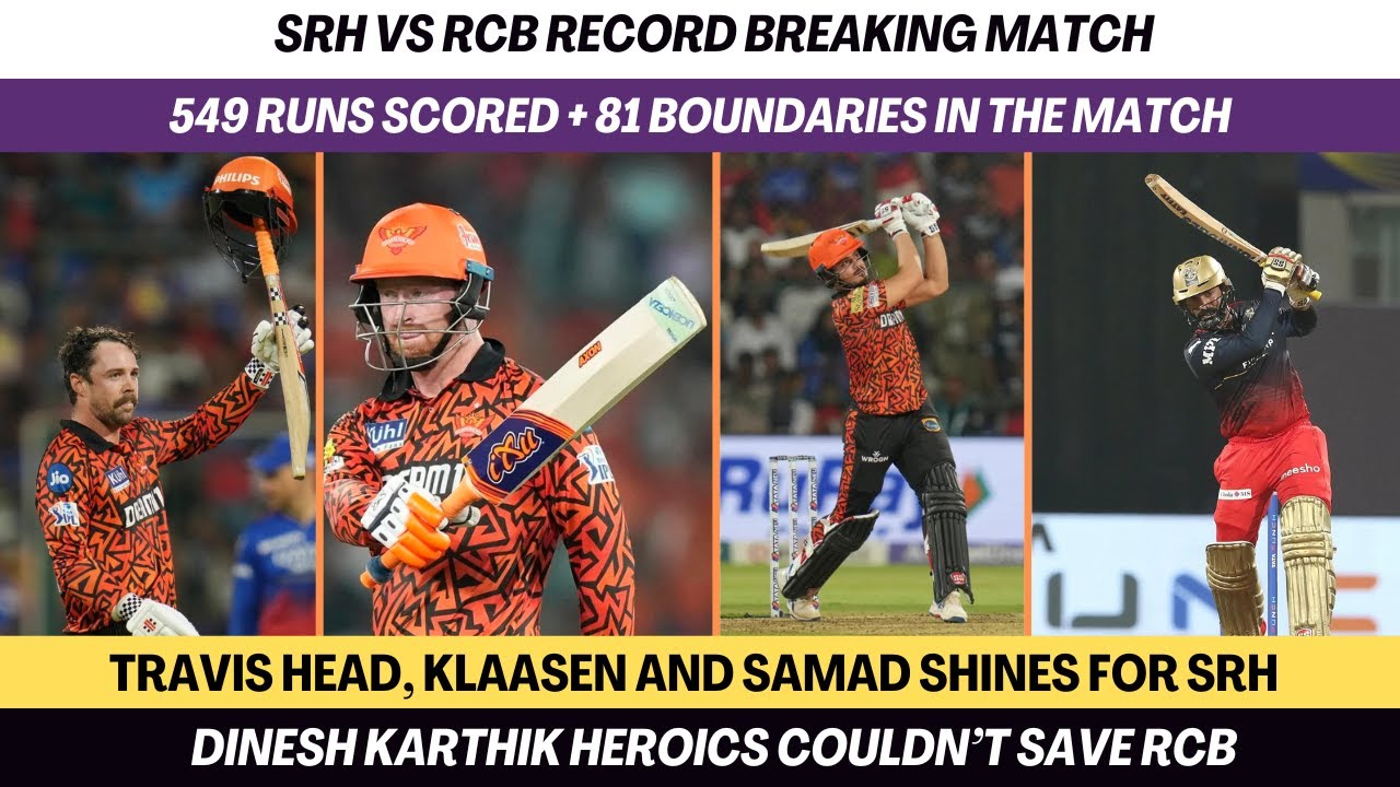 SRH vs RCB | SRH Breaks their own Record | CicTalks | EP 114 - YouTube