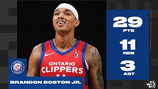 Brandon Boston Jr. Posts 29 PTS and 11 REB in Win vs. the Capitanes by ...