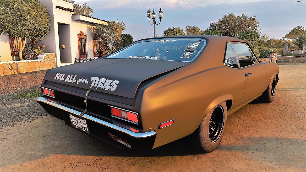 Forza Horizon 5 . Hoonigan Chevrolet Napalm Nova 1972 . Car Show Speed ...