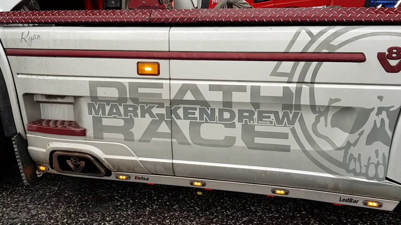 Mark Kendrew Death Race Scania V8 - 22/1/18 - YouTube