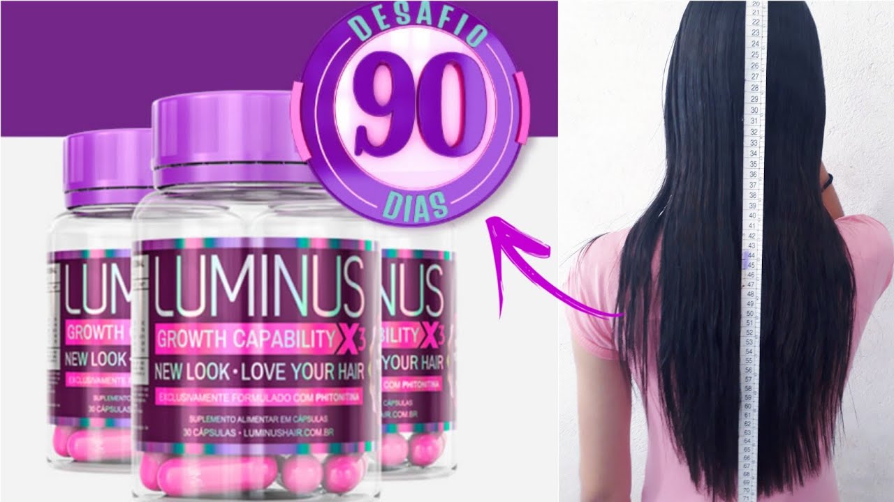 Desafio 90 dias LUMINUS HAIR Crescimento acelerado do cabelo - YouTube