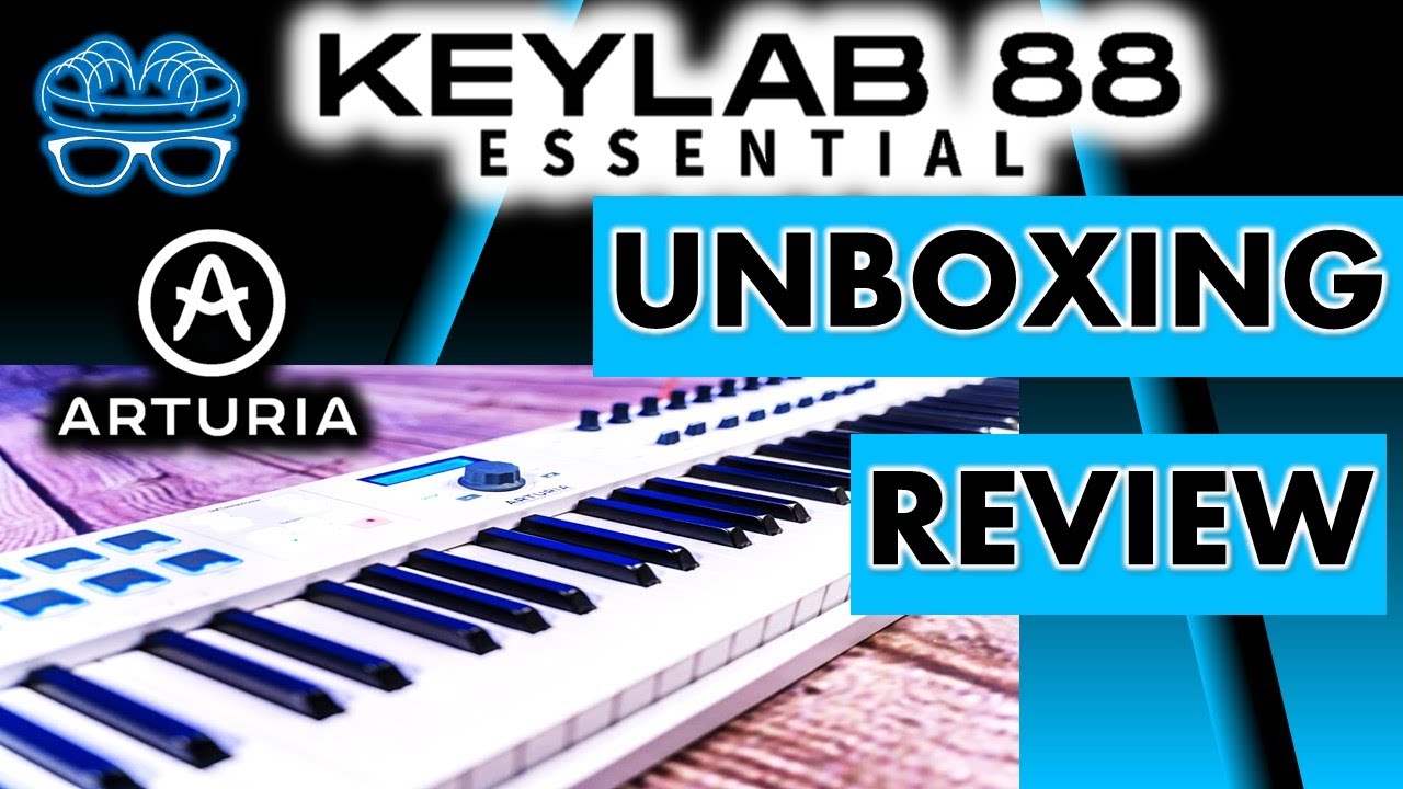 Keylab Essential 88 - Unboxing - Review (Primeras Impresiones) - YouTube