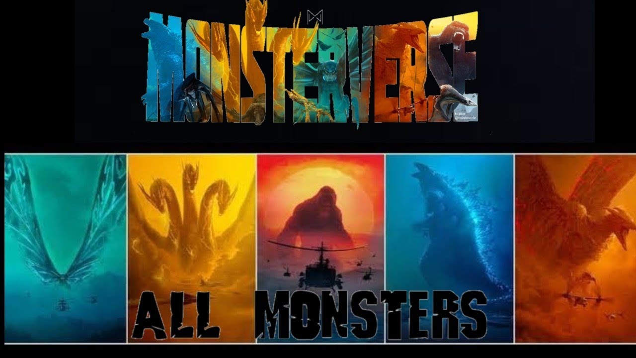 all monsters monsterverse (2014-2021) "Filmes" Movies - YouTube