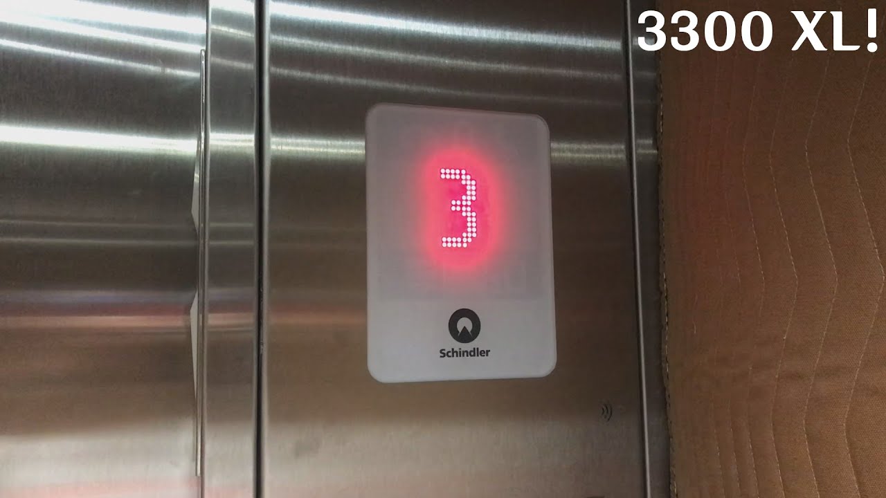 Newer Schindler 3300 XL Traction Elevator at IntraUrban Evolution - Vancouver BC - YouTube