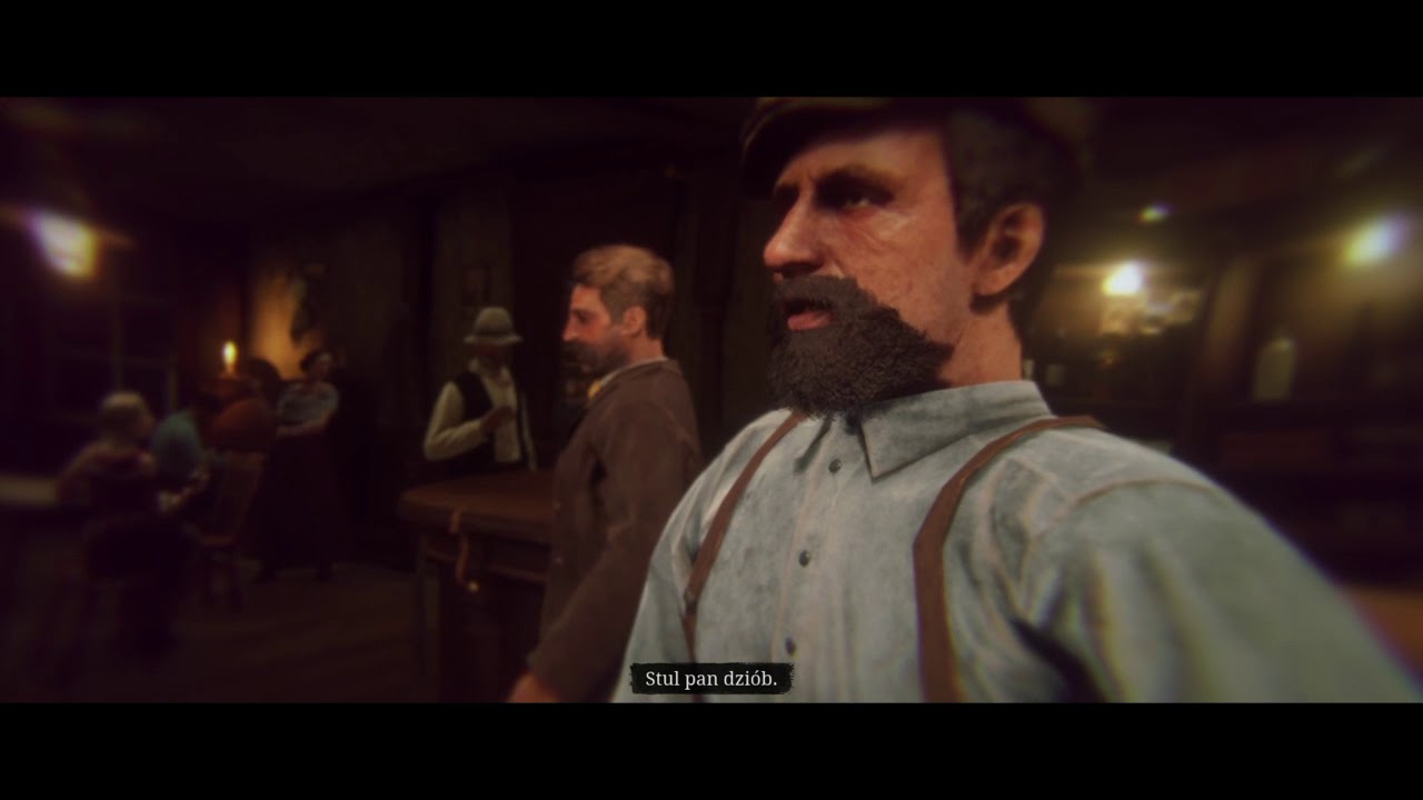 Red Dead Redemption 2 saloon - just a few drinks - YouTube