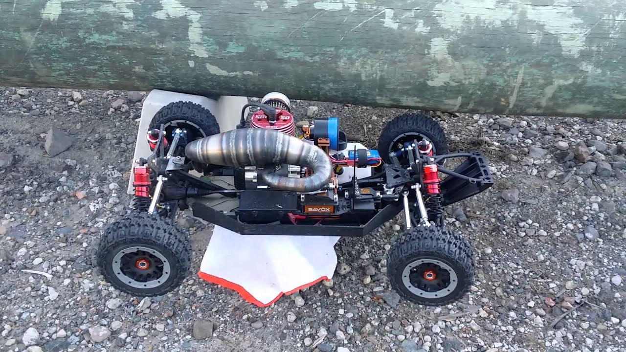 Breaking in Idling -Losi 5ive BZM original Super 50 Scott Finlay Ray ...