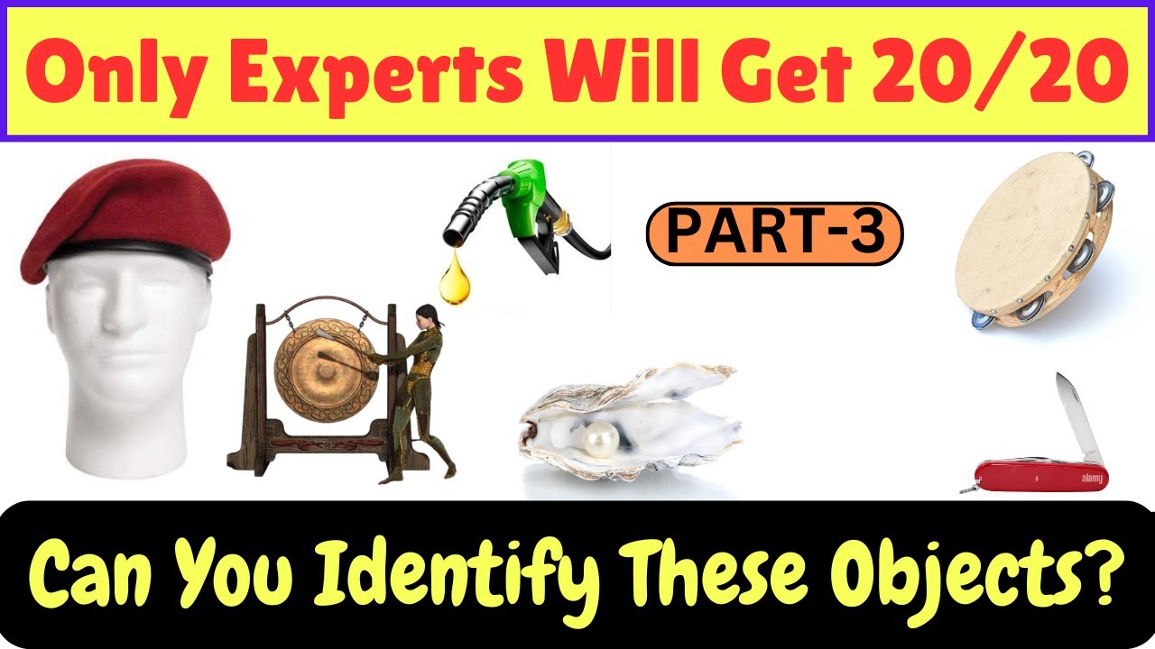 "Identify the Object part 3 | Test Your Observation Skills with This ...