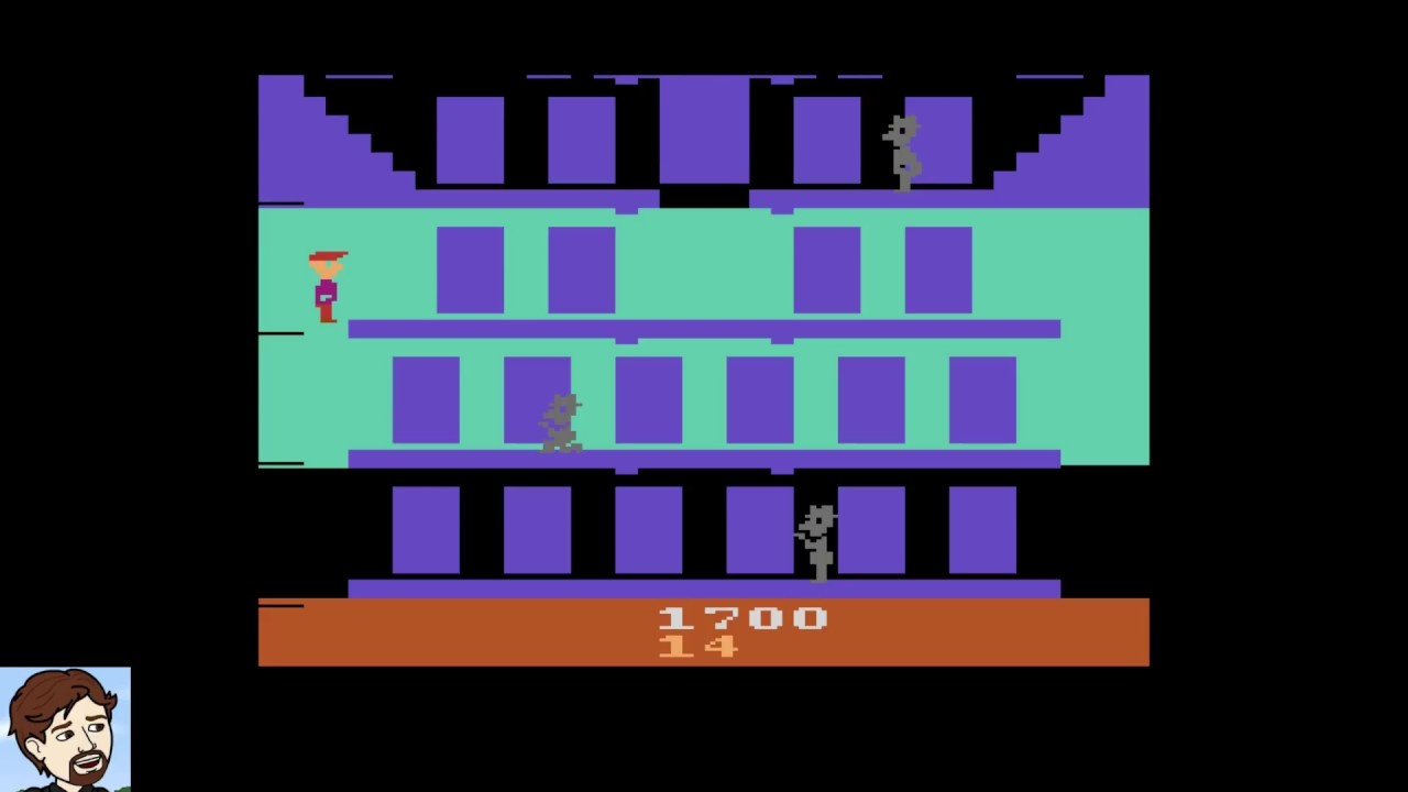 Atari 2600 - Elevator Action - YouTube