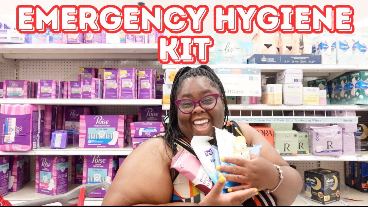 Uh Oh, I Had A Hygiene Emergency|Let's Make An Emergency Hygiene Kit ...