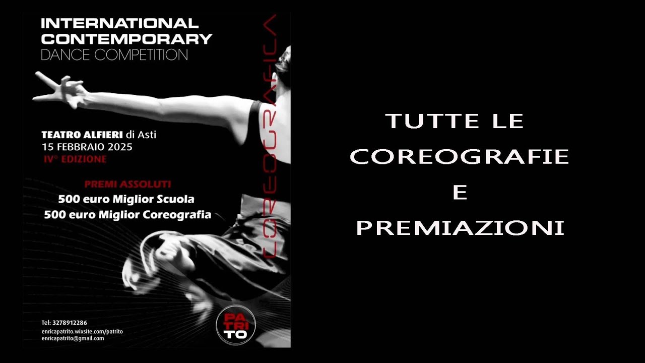 INTERNATIONAL CONTEMPORARY DANCE COMPETITION 10 secondi + Premiazioni ...